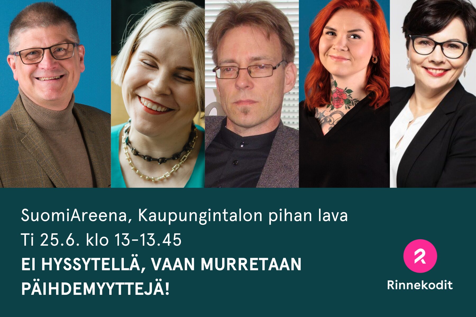 Rinnekodit SuomiAreenalla